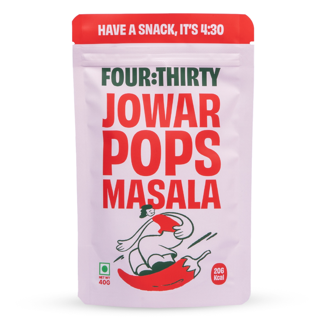Masala Jowar Pops For Healthy Snacks For Evening | FourThirty | Fourthirty